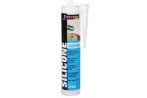 Spectrum siliconenkit sanitair wit à 310 ml voor €2,69 - Beste.nl