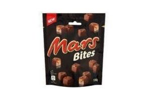 Mars, Snickers of Twix bites nu voor €1,49 - Beste.nl