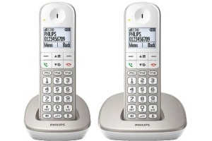 Philips Draadloze telefoon DECT X4902S/22 Duo nu €49,00 - Beste.nl