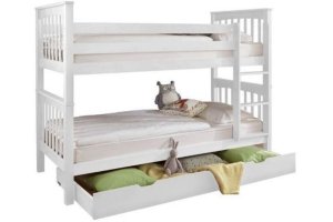 WICKY STAPELBED WIT NU €369,- - Beste.nl