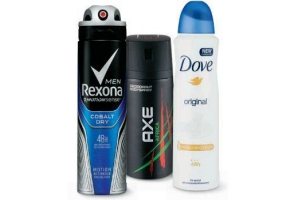 Axe, Dove en Rexona deodorant 2 + 1 gratis tot 20 augustus 2017 - Beste.nl