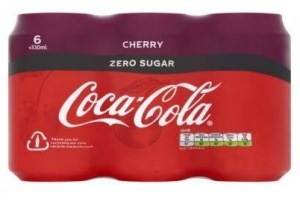 Coca-Cola Zero Sugar Cherry - Beste.nl