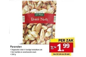 Alesto Fine Brazil Nuts €1,99 - Beste.nl