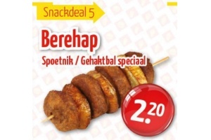 Snackdeal 5: Berehap €2,20 - Beste.nl