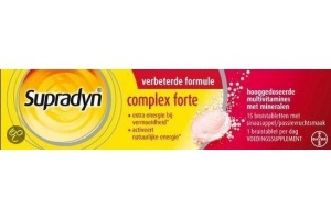 Supradyn Complex Forte bruistabletten nu 1 + 1 gratis - Beste.nl
