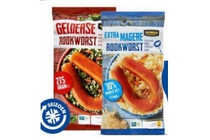 Jumbo rookworst 2e halve prijs tot 29 maart 2016 - Beste.nl