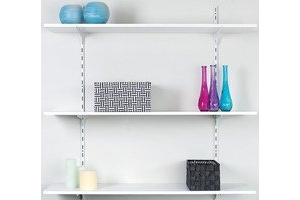 30% korting op alle duraLine F-systeem plankdragers en F-Systeem rails ...