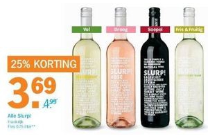25% korting op Slurp! - Beste.nl