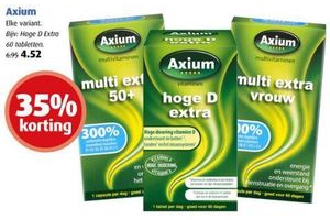 Axium met 35% korting - Beste.nl