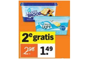 AH Halvarine en margarine 2e gratis - Beste.nl