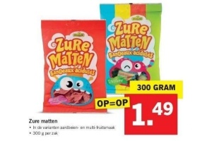 Zure matten voor €1,49 - Beste.nl