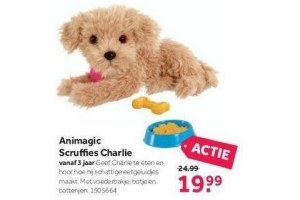 Animagic Scruffies Charlie voor €19,99 - Beste.nl