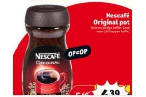 Nescafé original pot - Beste.nl