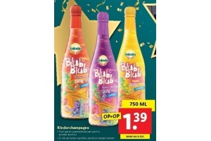 Kinderchampagne nu voor €1,39 - Beste.nl